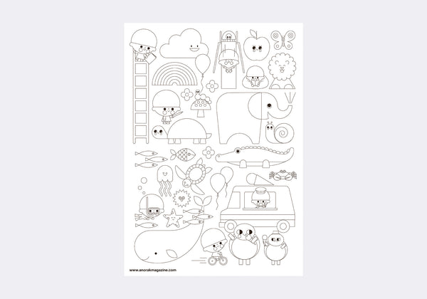 morganti coloring pages