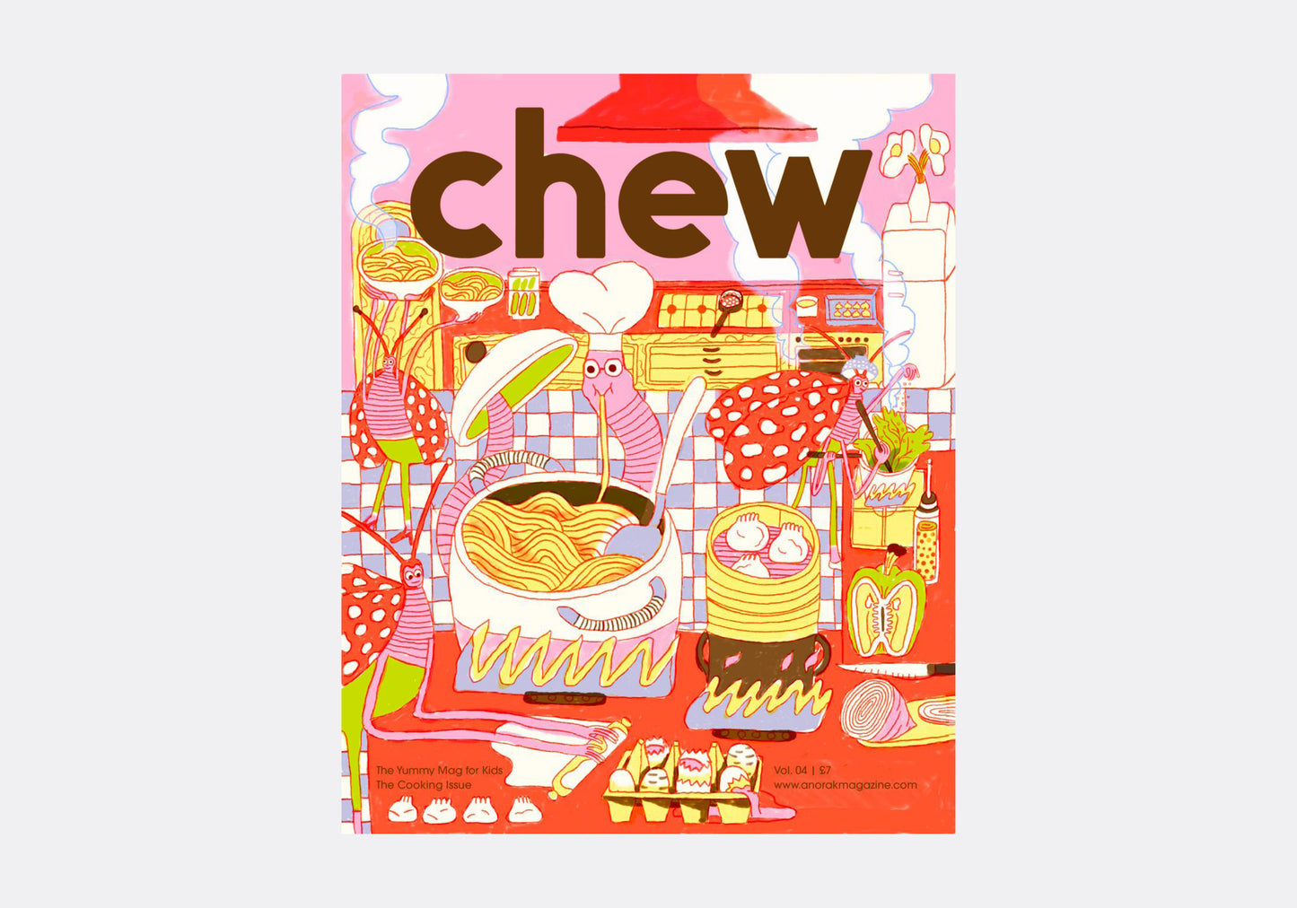 CHEW - Vol 4 - Cooking – Anorak Magazine