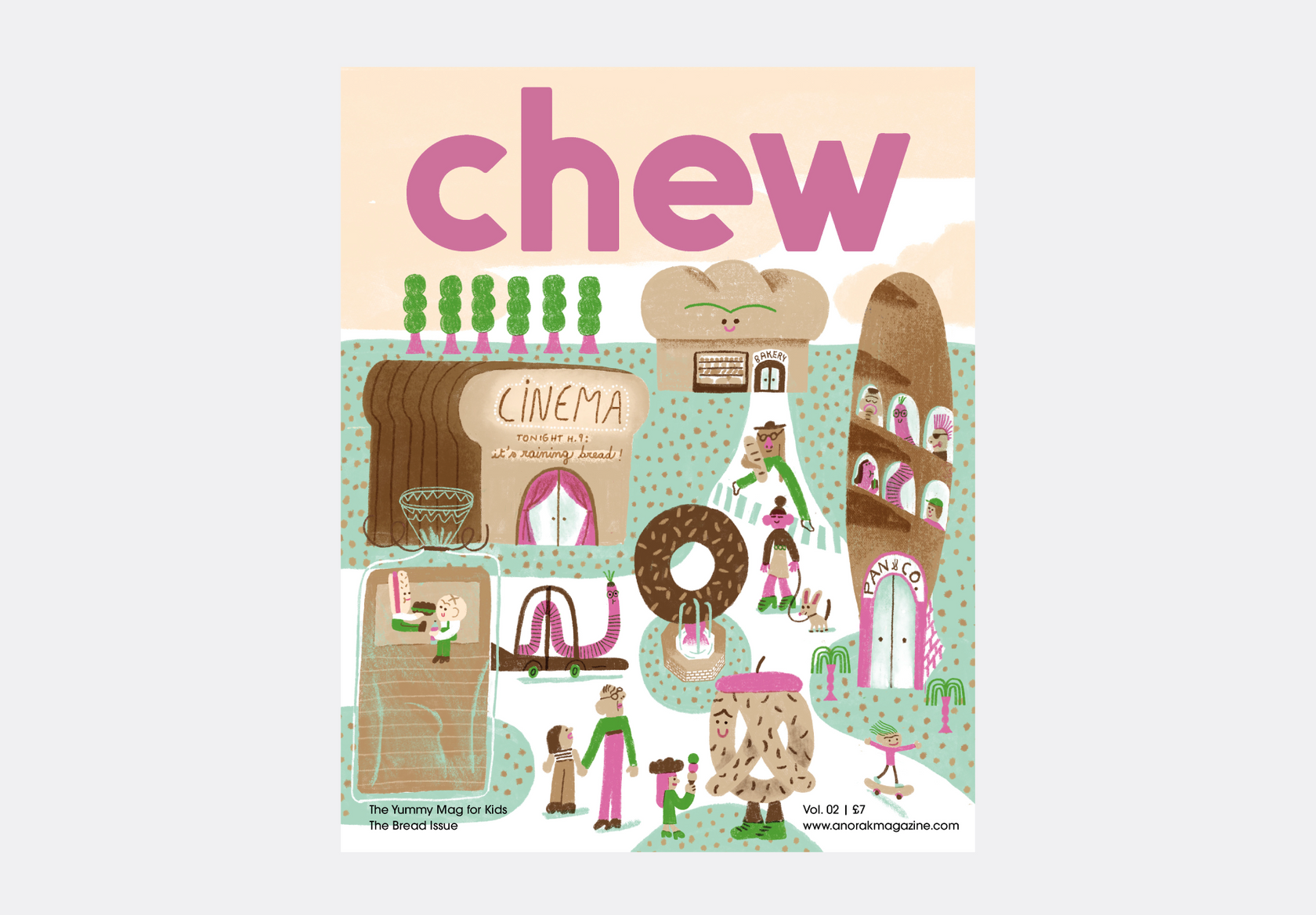 CHEW - Vol 2 - Bread – Anorak Magazine