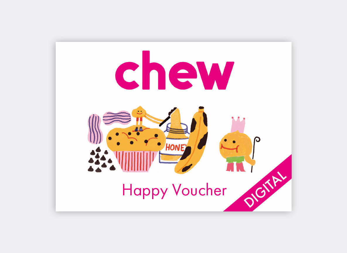 CHEW SUBSCRIPTION - DIGITAL GIFT VOUCHER – Anorak Magazine